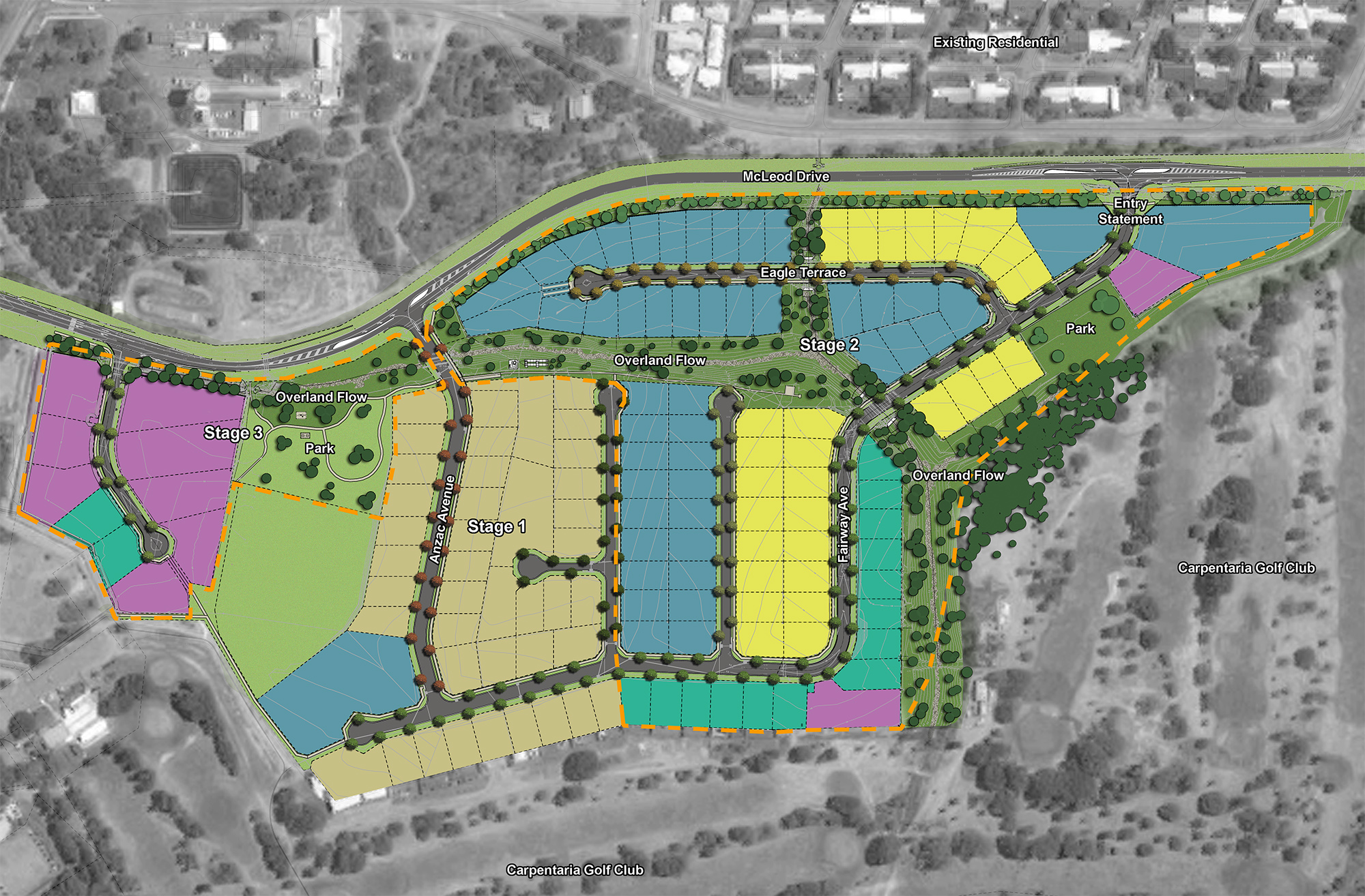 Golf Links Estate - Citicene Landscape Architects